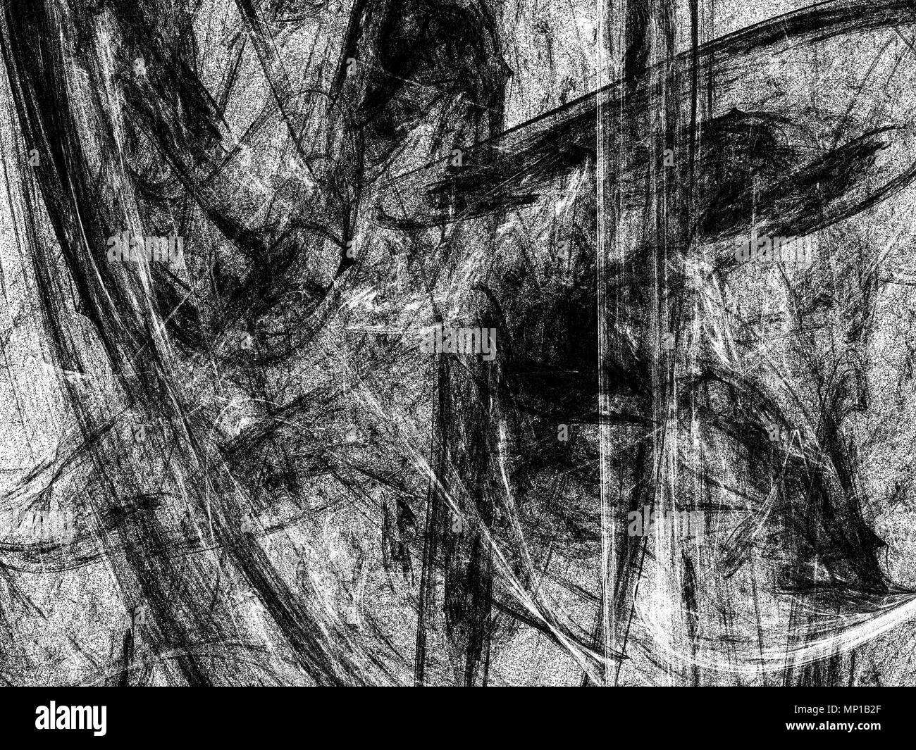 Grunge abstract black background on white backdrop. Two colors ...