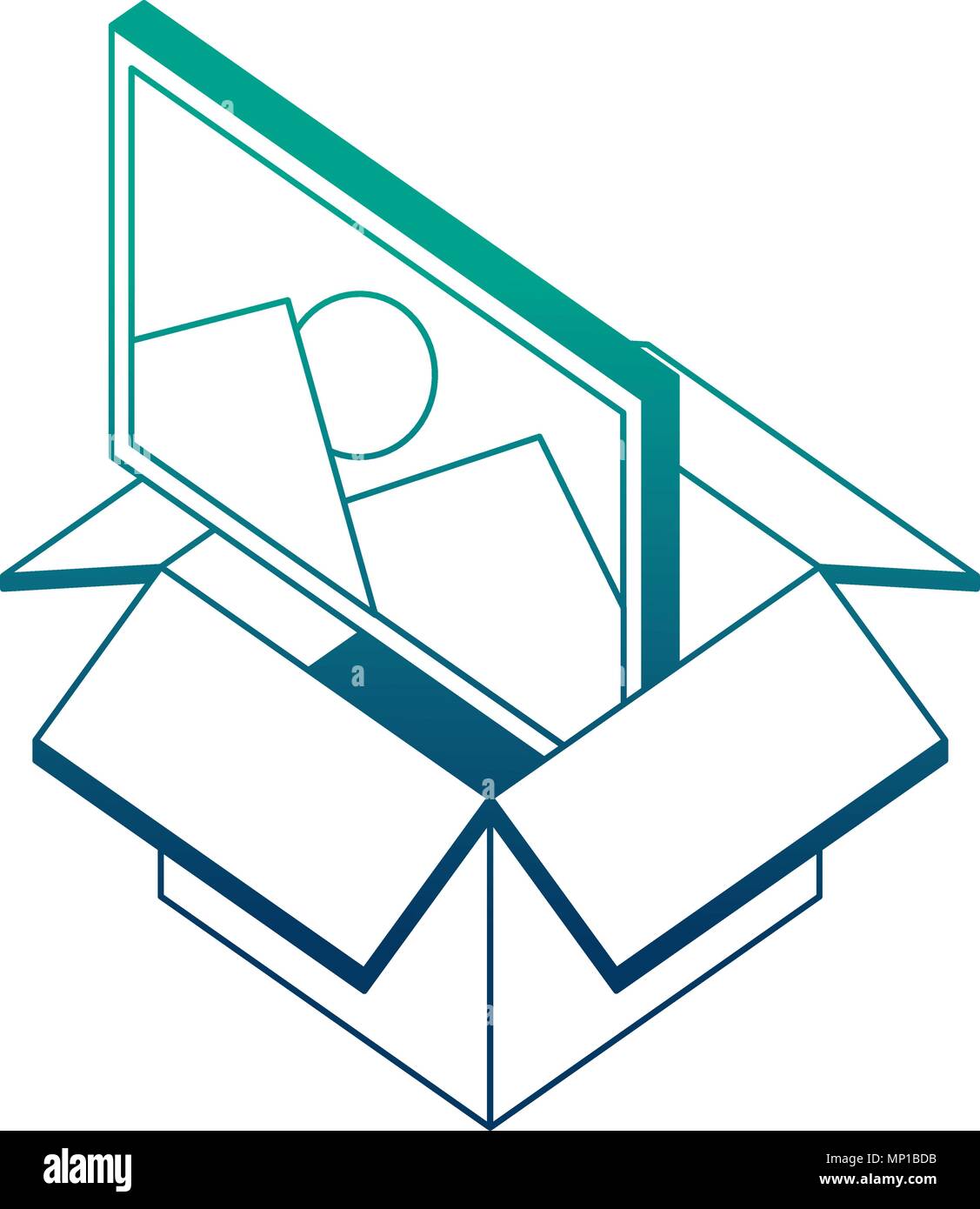 Cardboard centre Stock Vector Images - Alamy