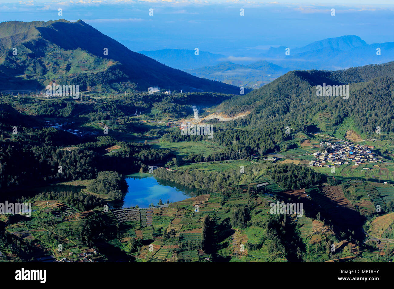 the dieng plateau and mount prau is one of the most beautiful ...