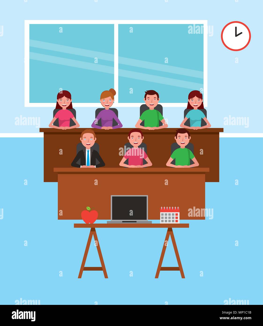 people learning concept Stock Vector Image & Art - Alamy