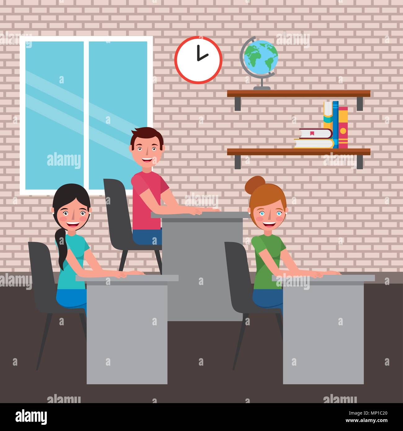 people learning concept Stock Vector Image & Art - Alamy