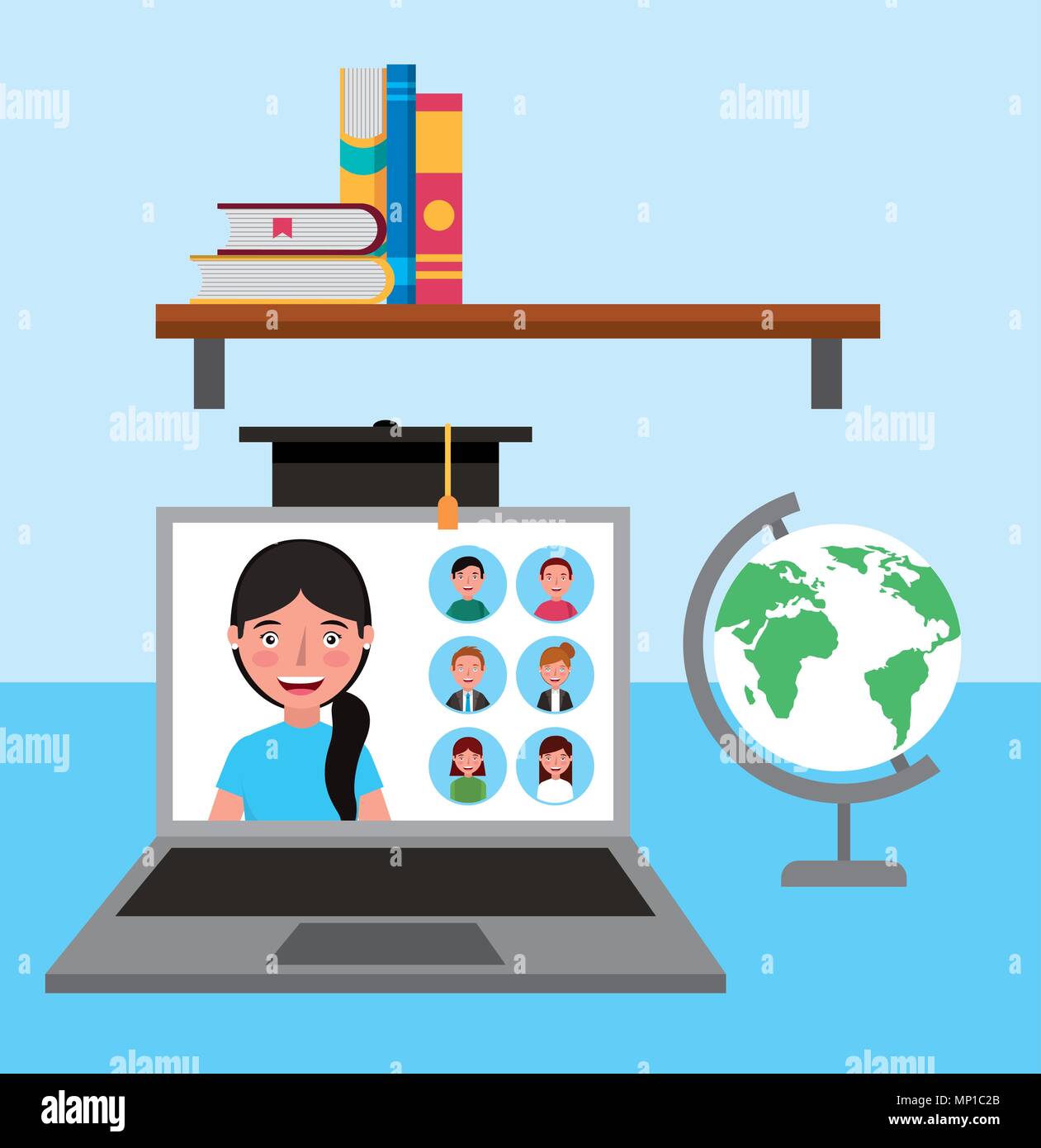 people learning concept Stock Vector Image & Art - Alamy