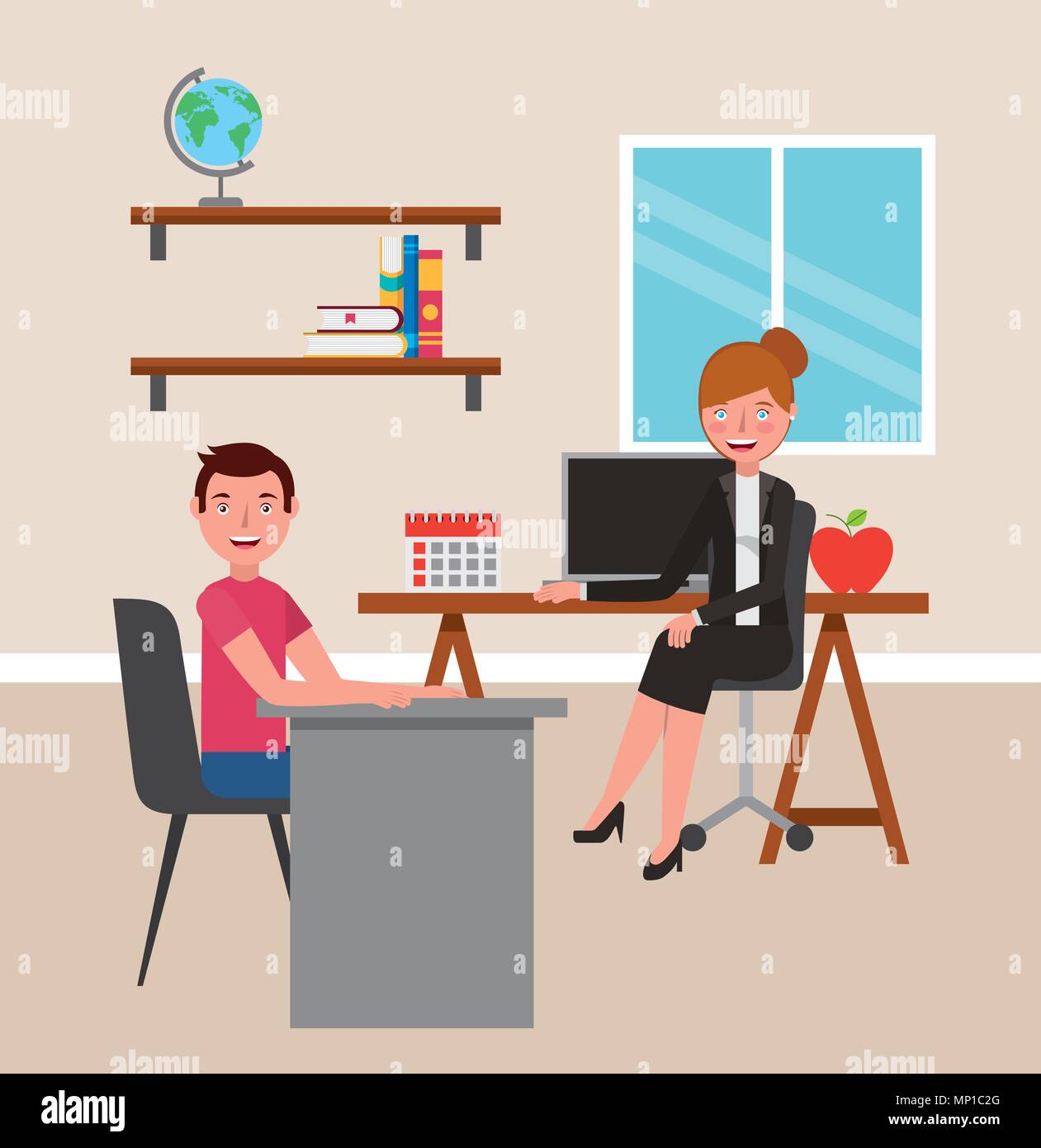 people learning concept Stock Vector Image & Art - Alamy