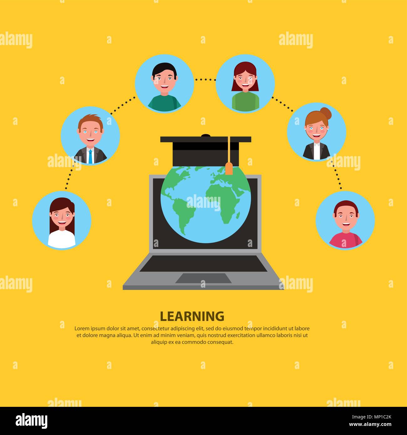 people learning concept Stock Vector Image & Art - Alamy