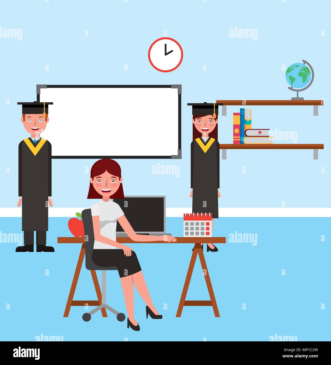 people learning concept Stock Vector Image & Art - Alamy
