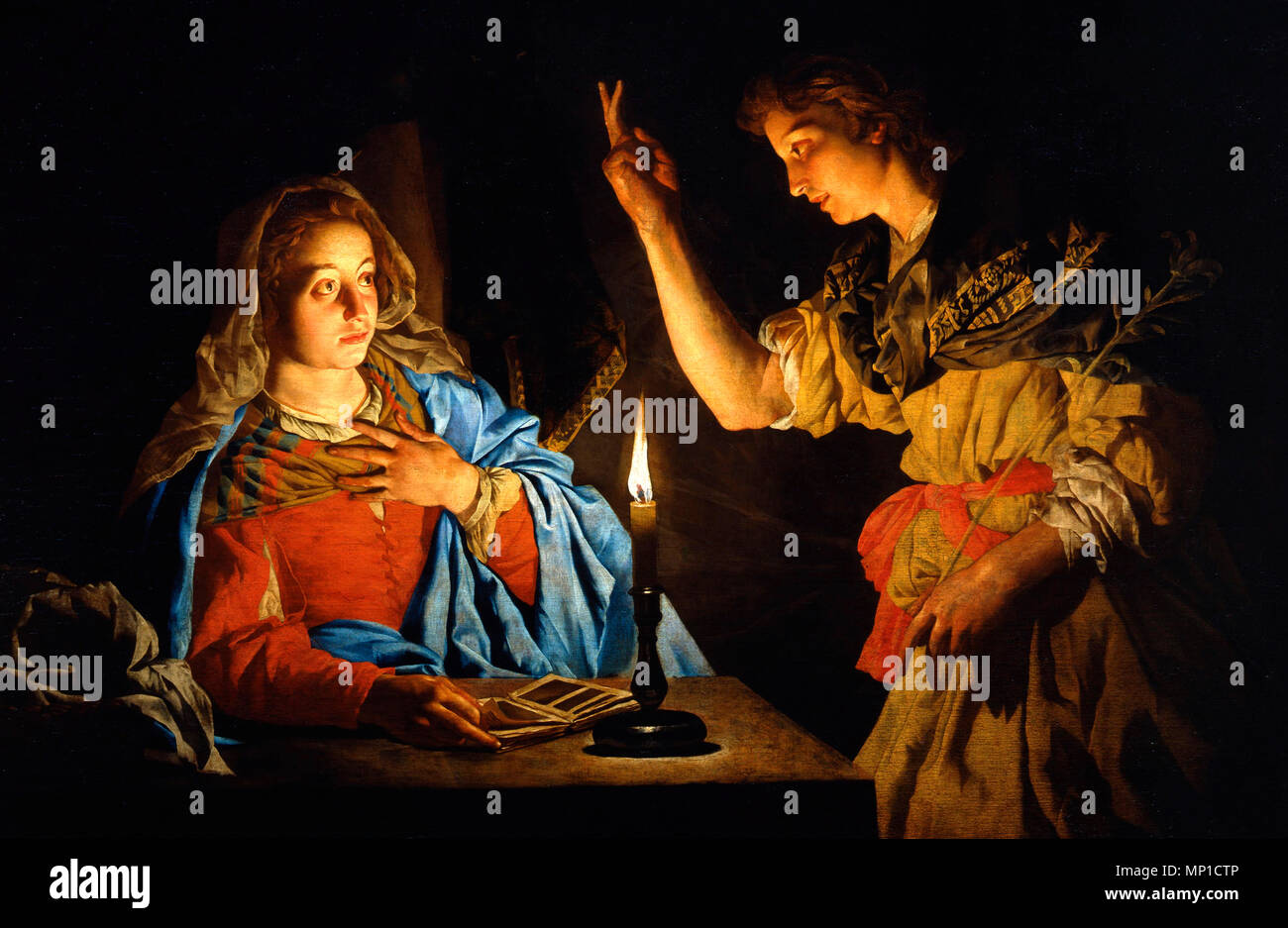 Matthias stom annunciation hi-res stock photography and images - Alamy