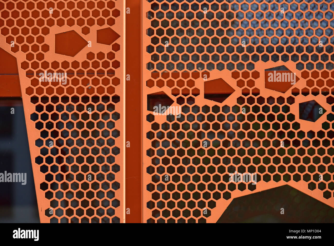 Detail of the Orange Cube building (multi-use), out skin design by ...