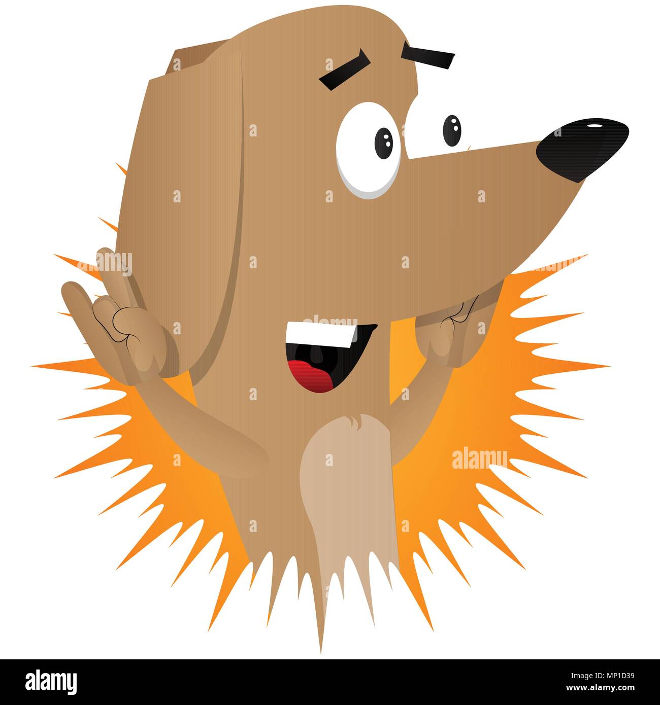 Cartoon hund hi-res stock photography and images - Alamy