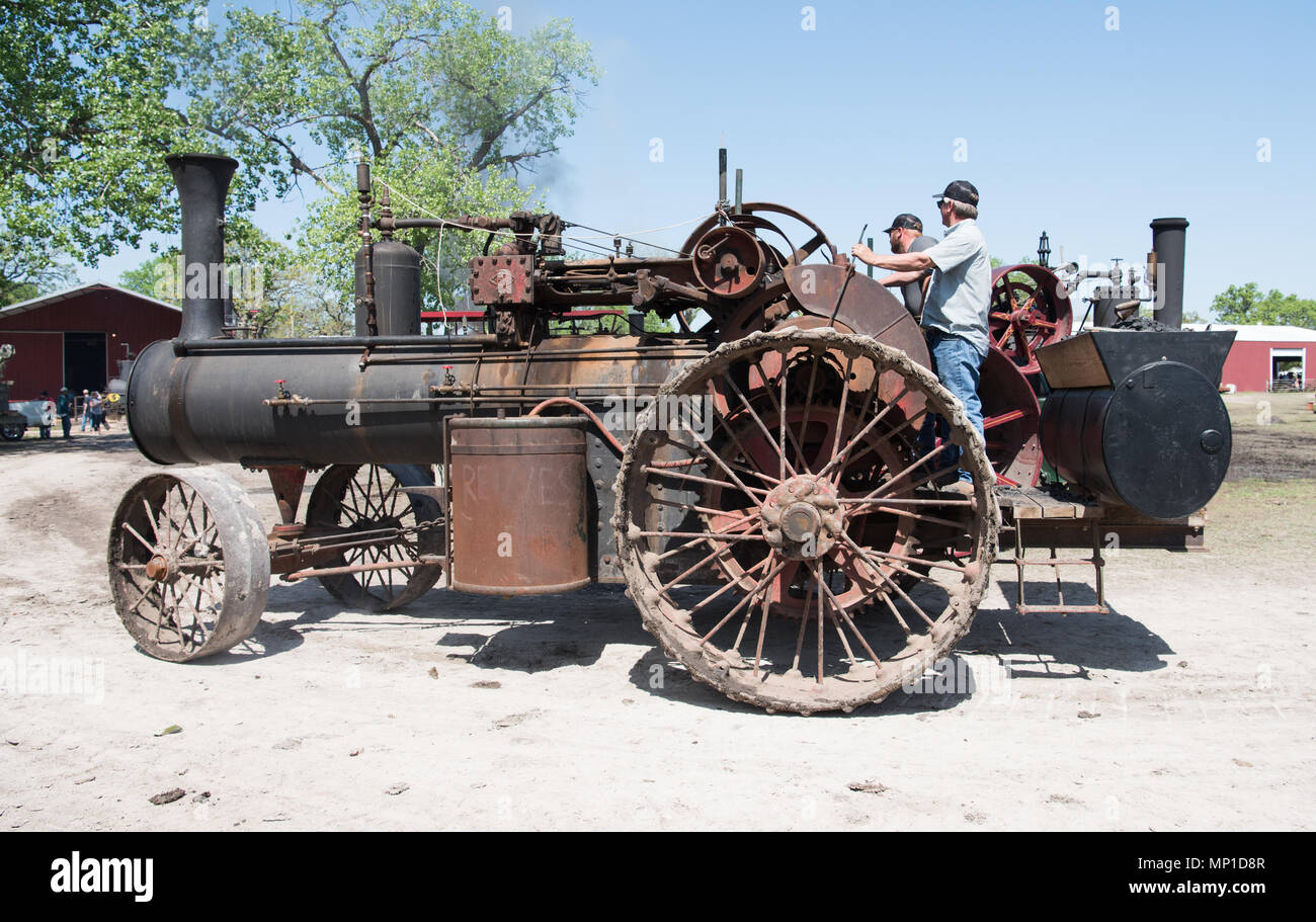 Steam Engine Tractors show Stock Photo - Alamy