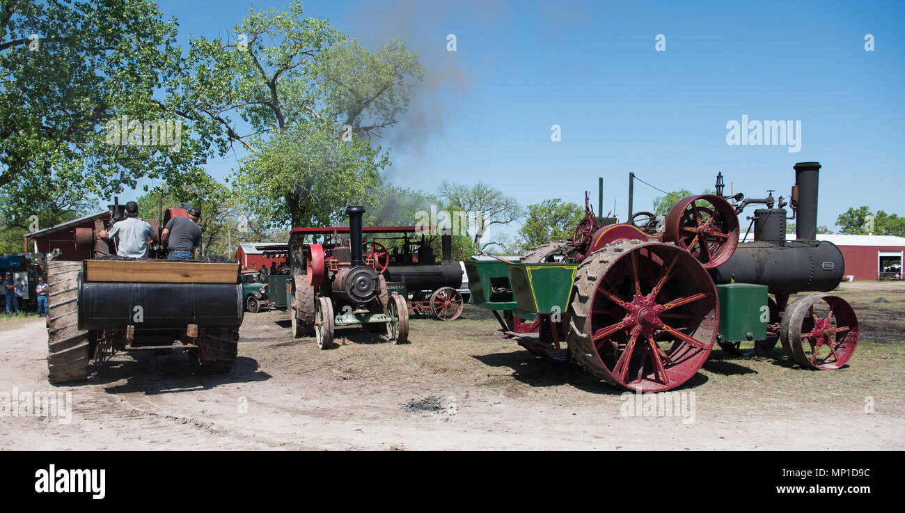 Steam Engine Tractors show Stock Photo - Alamy