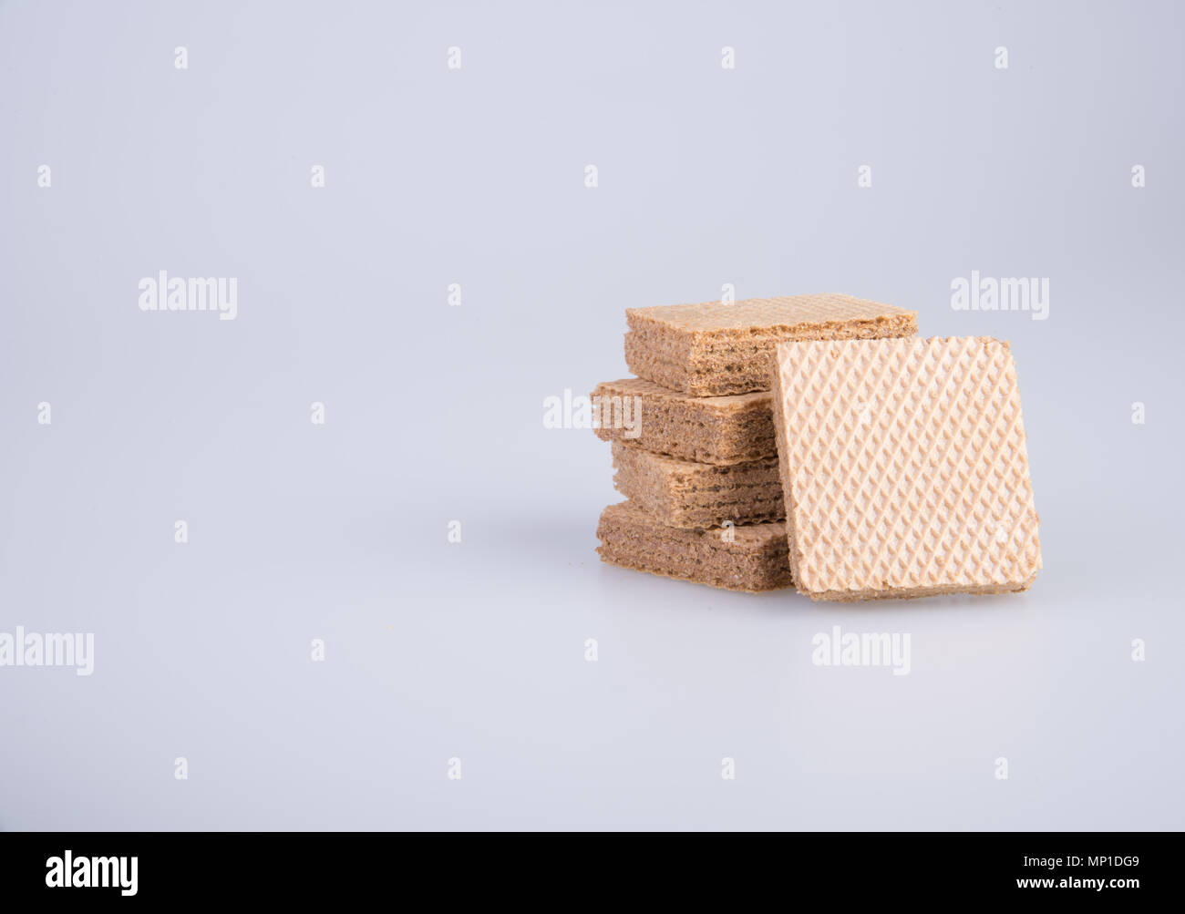 wafer or wafer biscuit on the background Stock Photo - Alamy