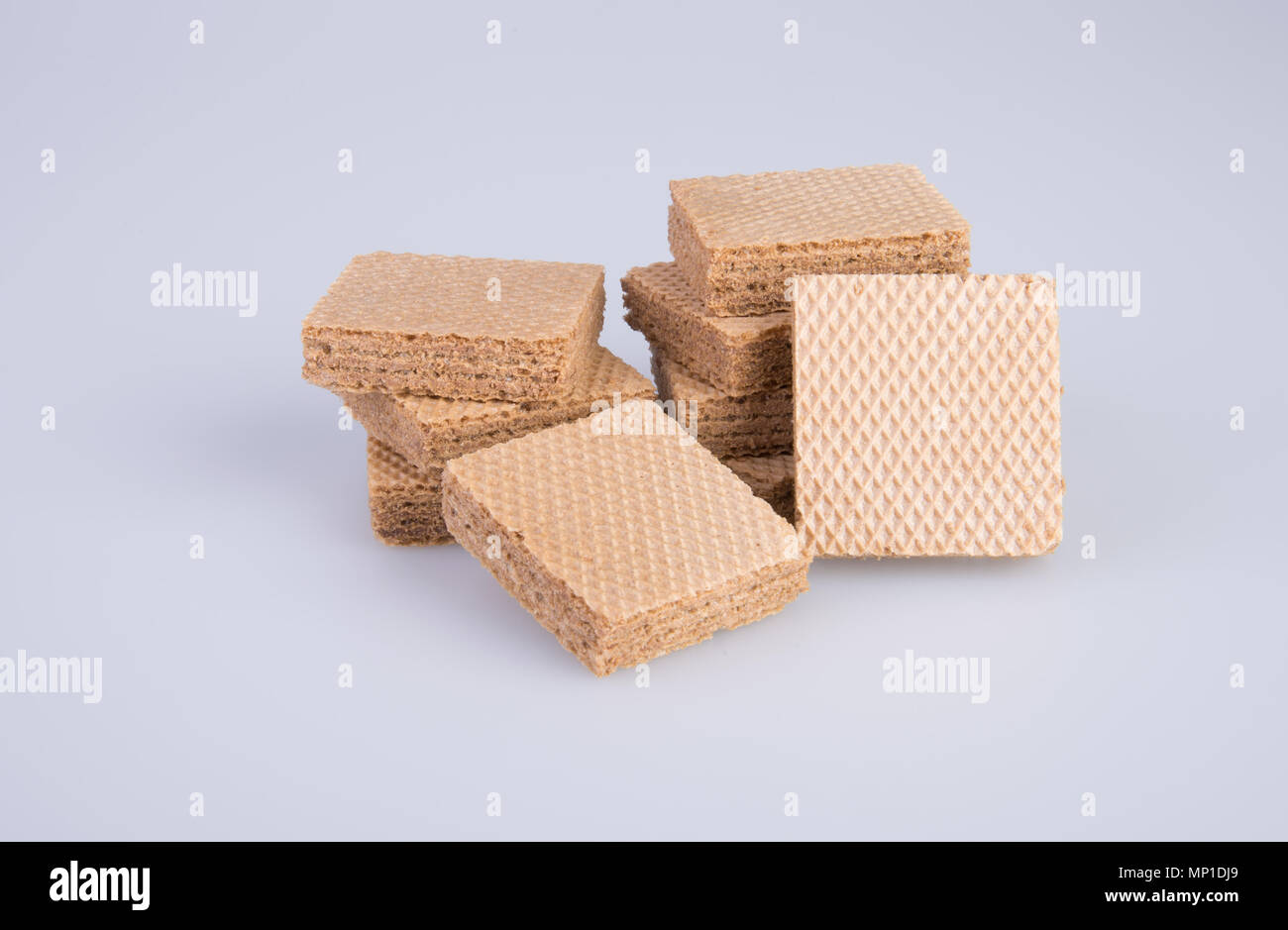 wafer or wafer biscuit on the background Stock Photo - Alamy