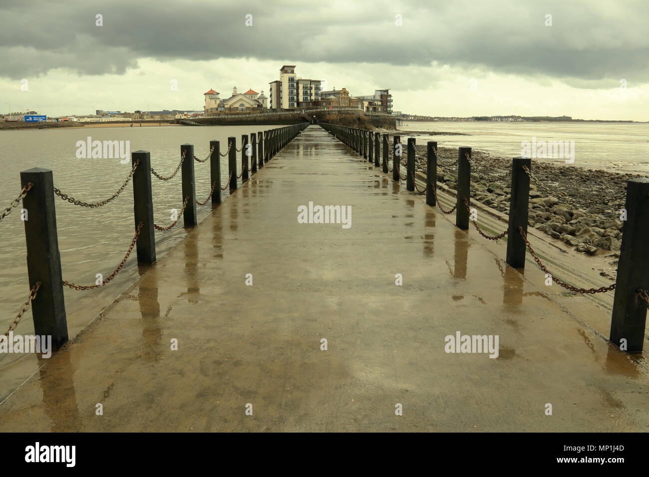 Causeway weston super mare hi-res stock photography and images - Alamy