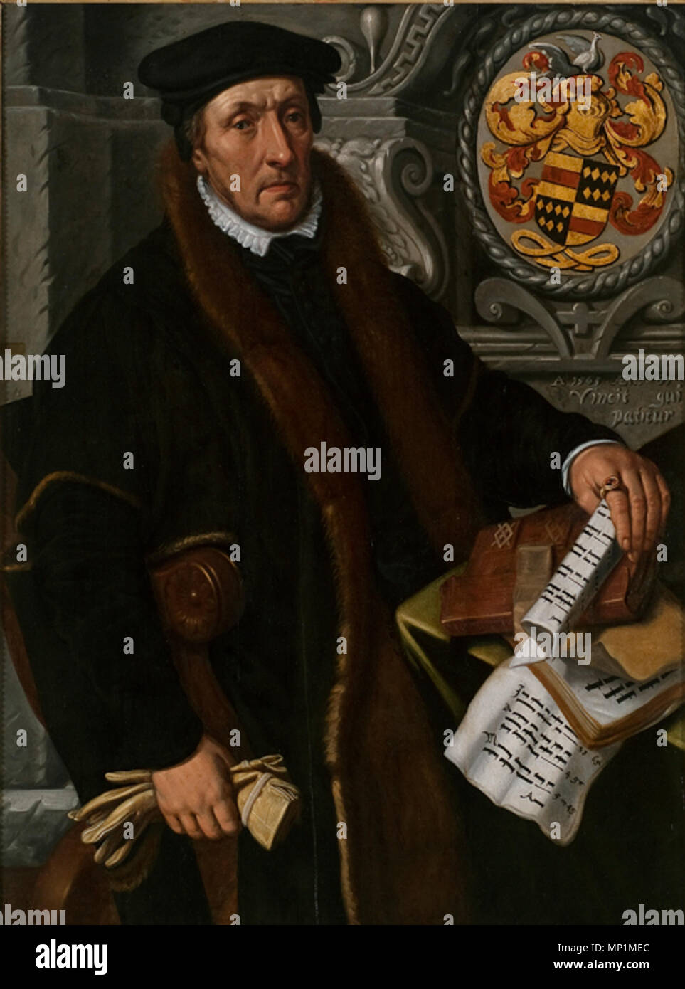 English: Portrait of Simon Marten Dircsz 1565. 989 Pieter Aertsen ...