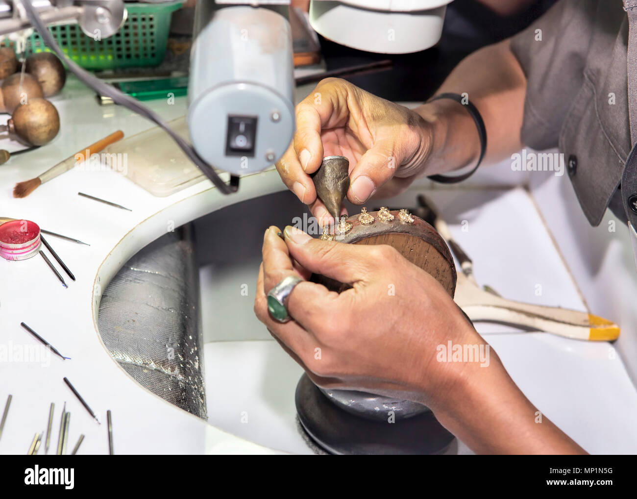 Gold amalgam hi-res stock photography and images - Alamy