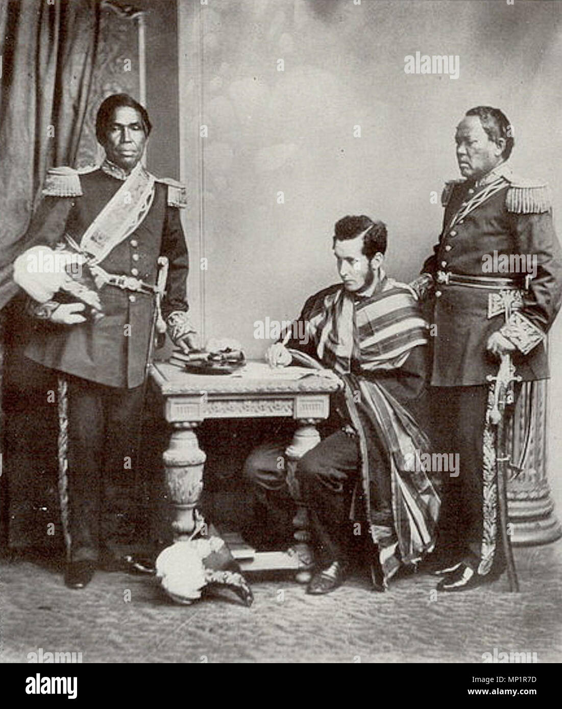 . English: Malagasi Embassy to Europe 1863 Rainifiringa Ralahimaholy ...