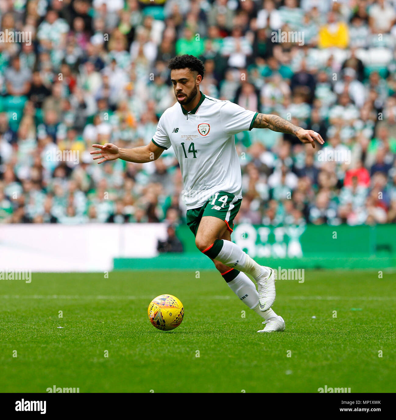 Celtic Park, Glasgow, UK. 20th May, 2018. Scott Brown Testimonial ...