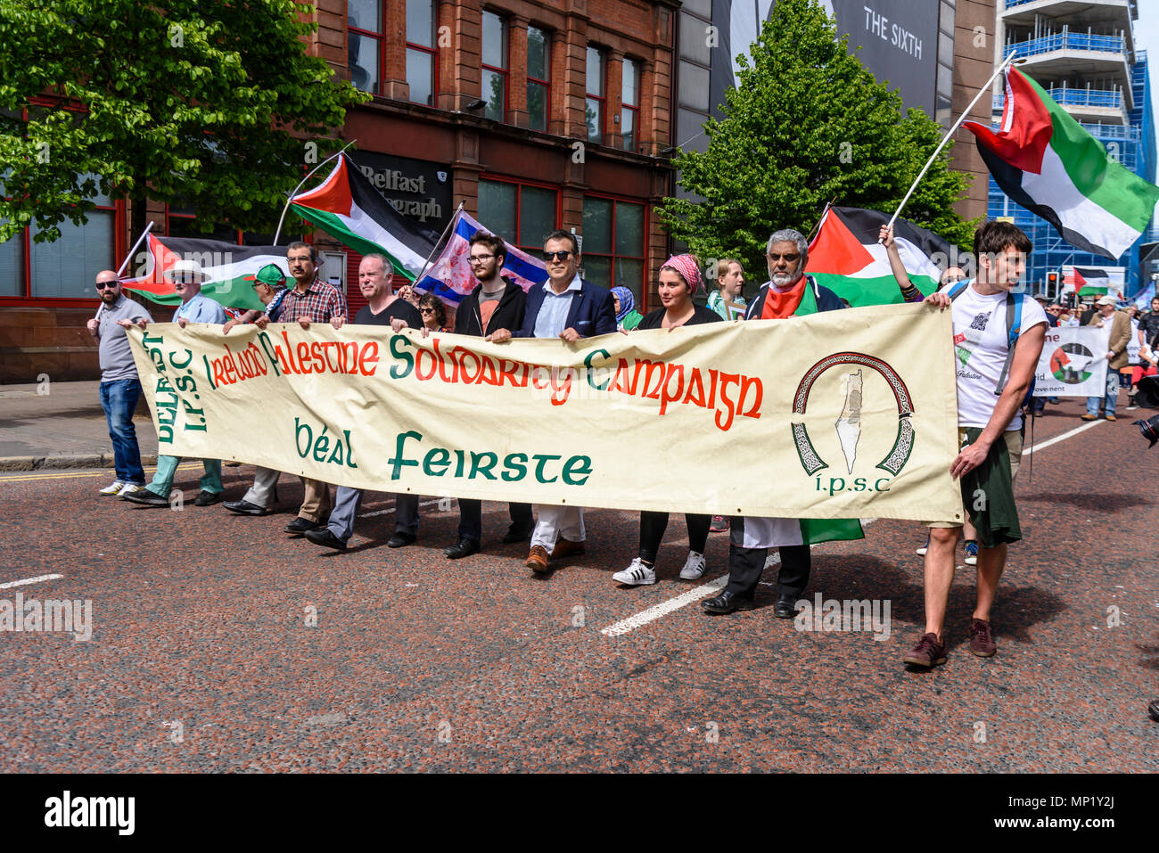Irish palestine solidarity campaign hi-res stock photography and images ...