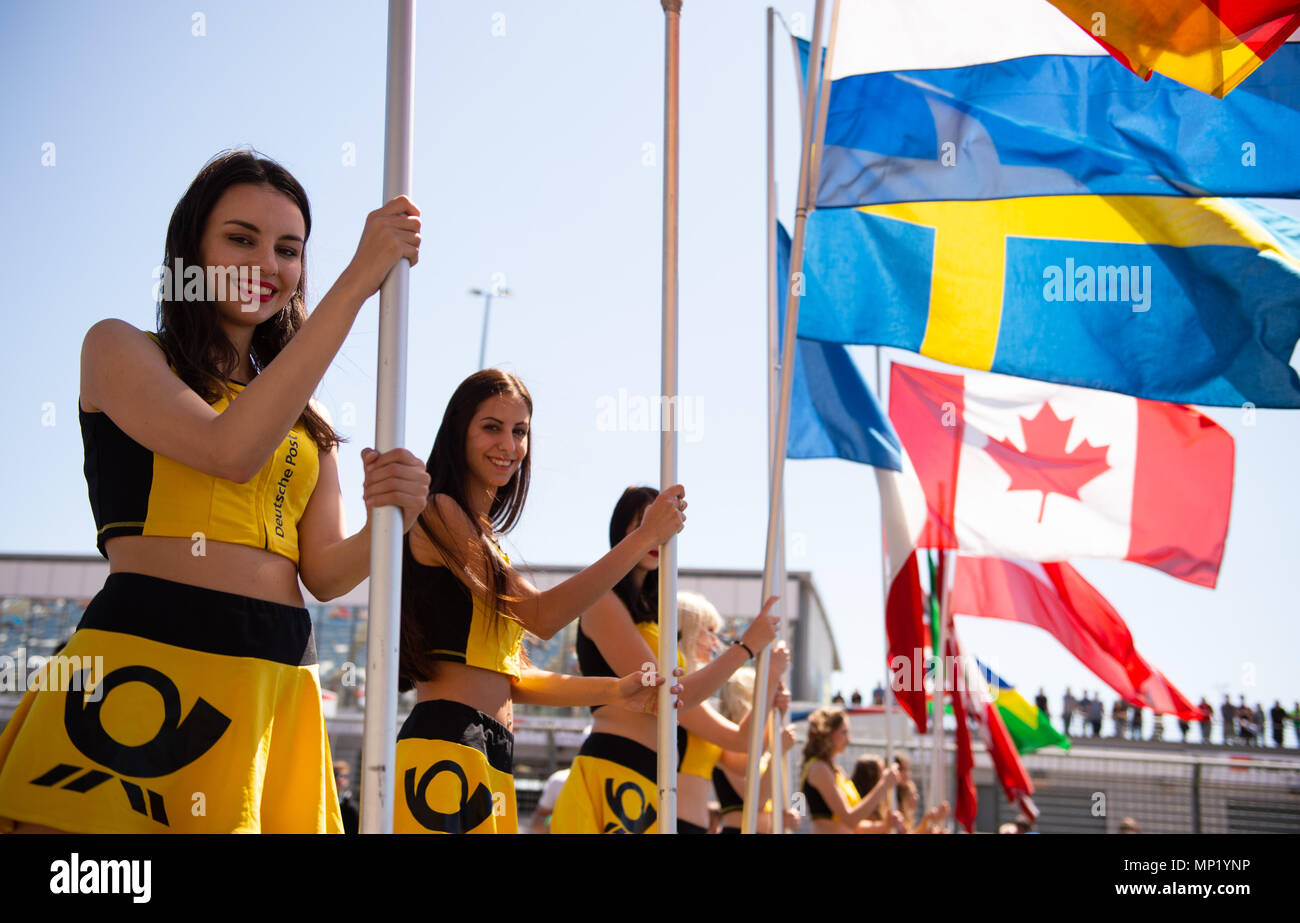 Klettwitz, Germany. 20th May 2018. Motorsport, Deutsche Tourenwagen ...
