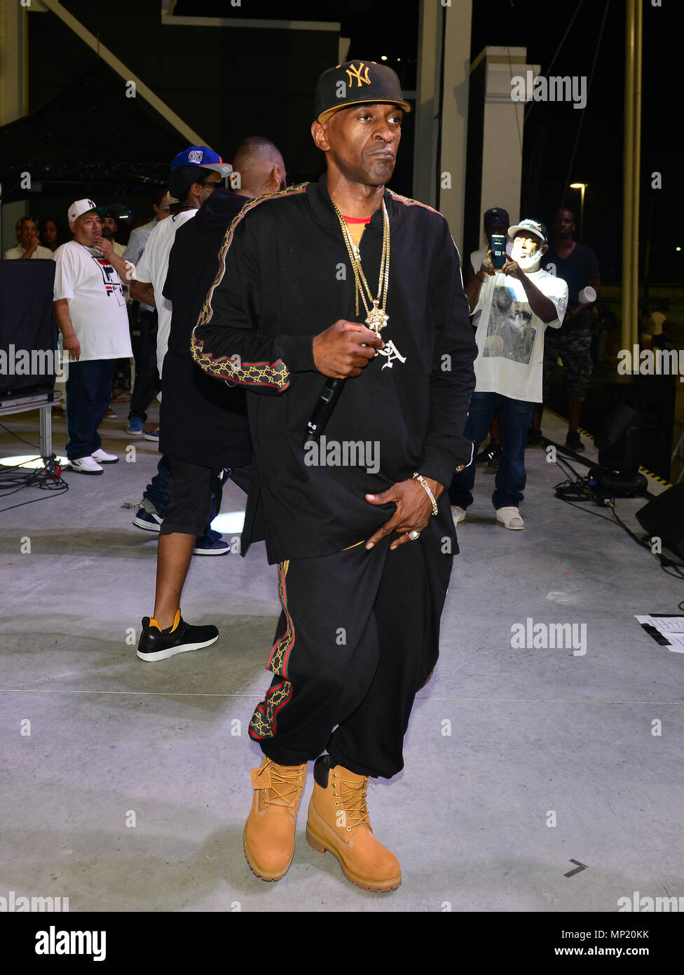 Miramar, FL, USA. 18th May, 2018. Rakim of Eric B & Rakim performs ...