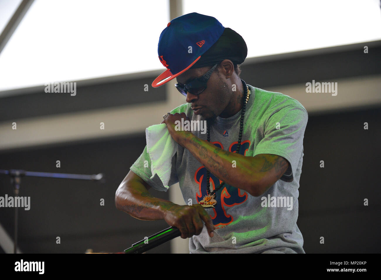 Miramar, FL, USA. 18th May, 2018. Mr. Cheeks performs during The PK's ...