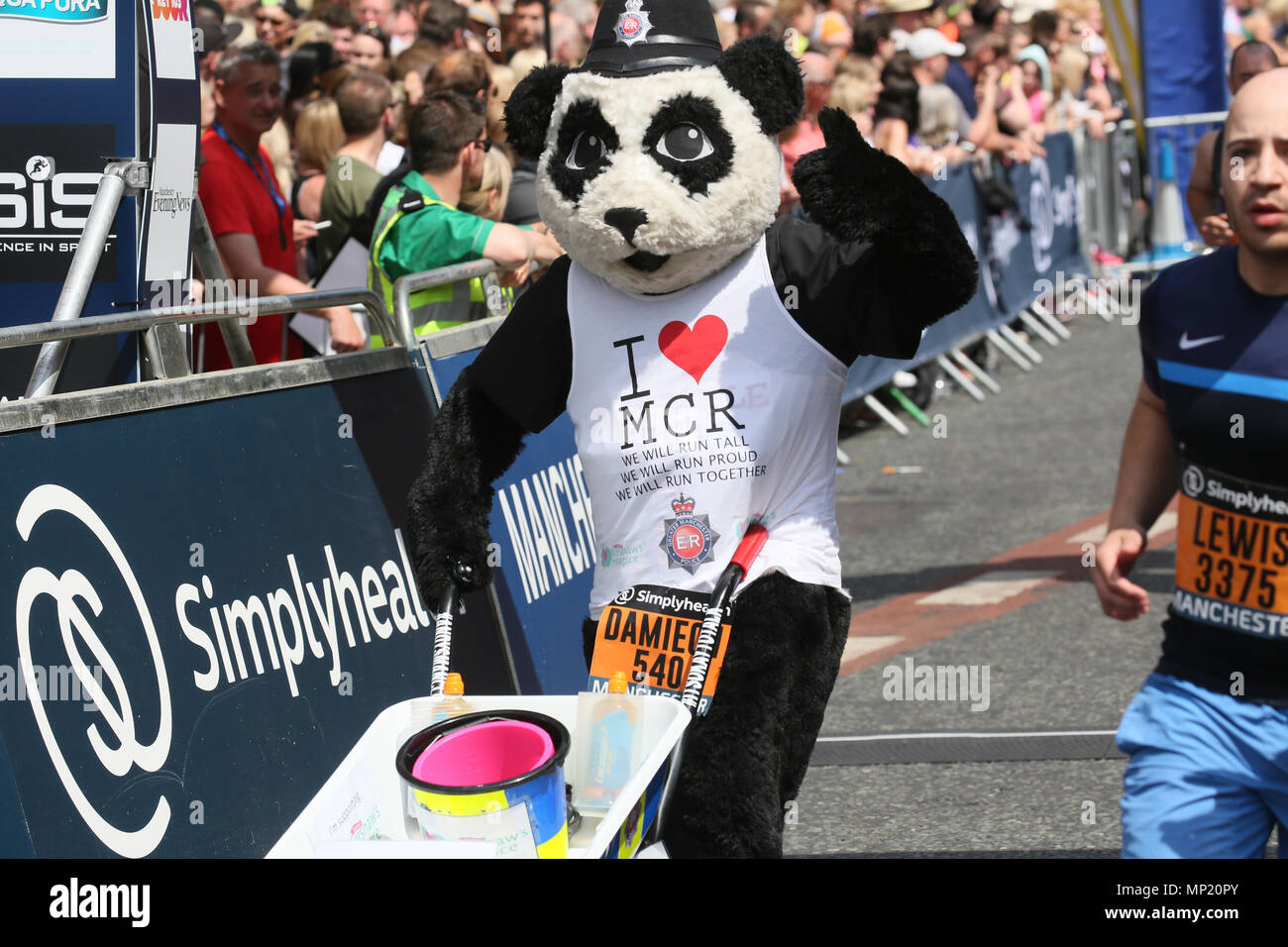 Manchester city mascot 2018 hi-res stock photography and images - Alamy