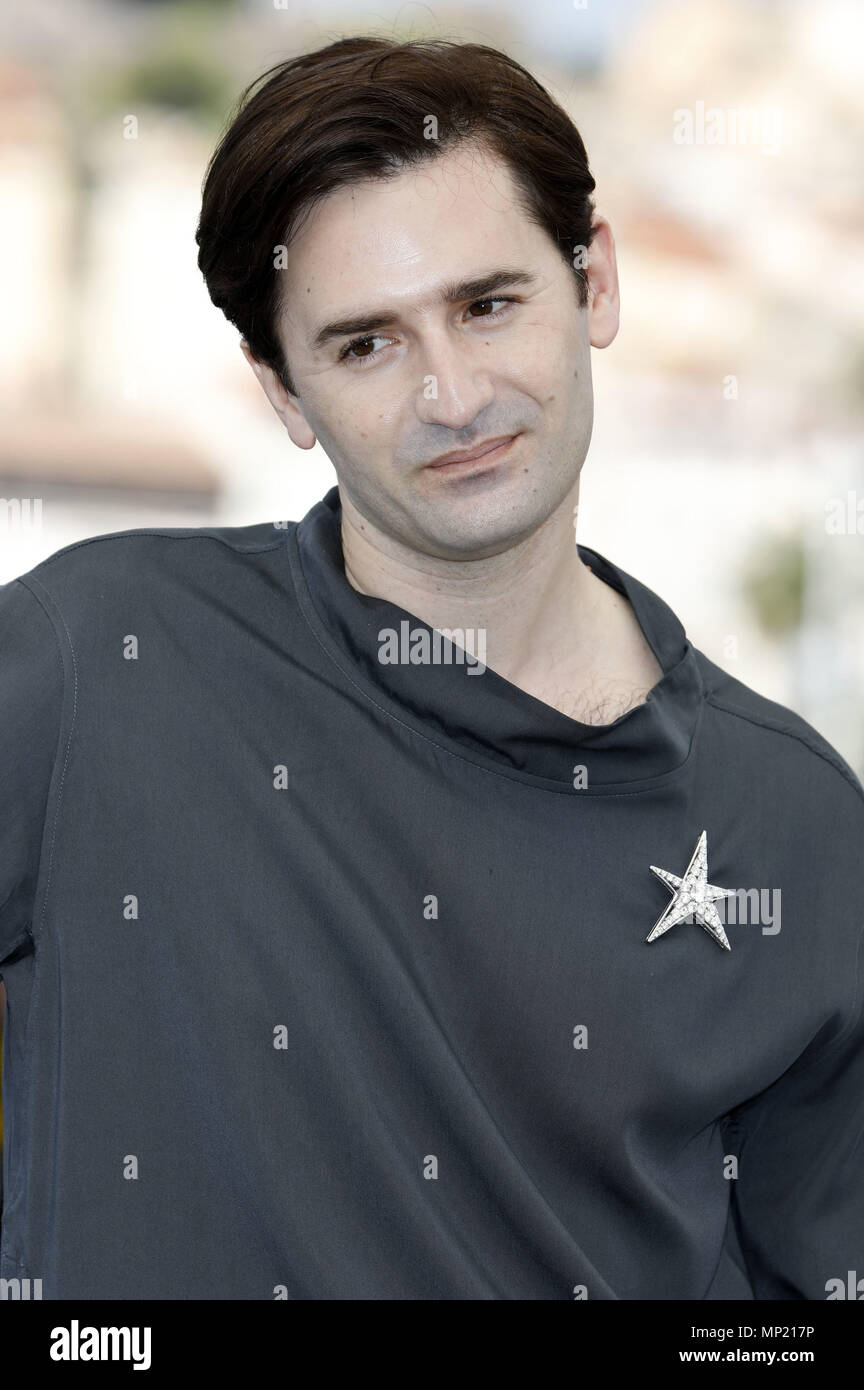 Cannes, France. 18th May, 2018. Nicolas Maury at the 'Knife Heart/Un ...