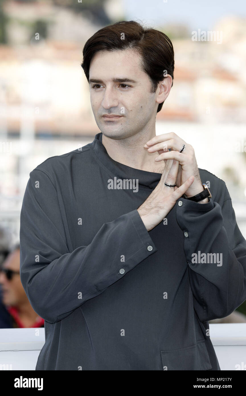 Cannes, France. 18th May, 2018. Nicolas Maury at the 'Knife Heart/Un ...