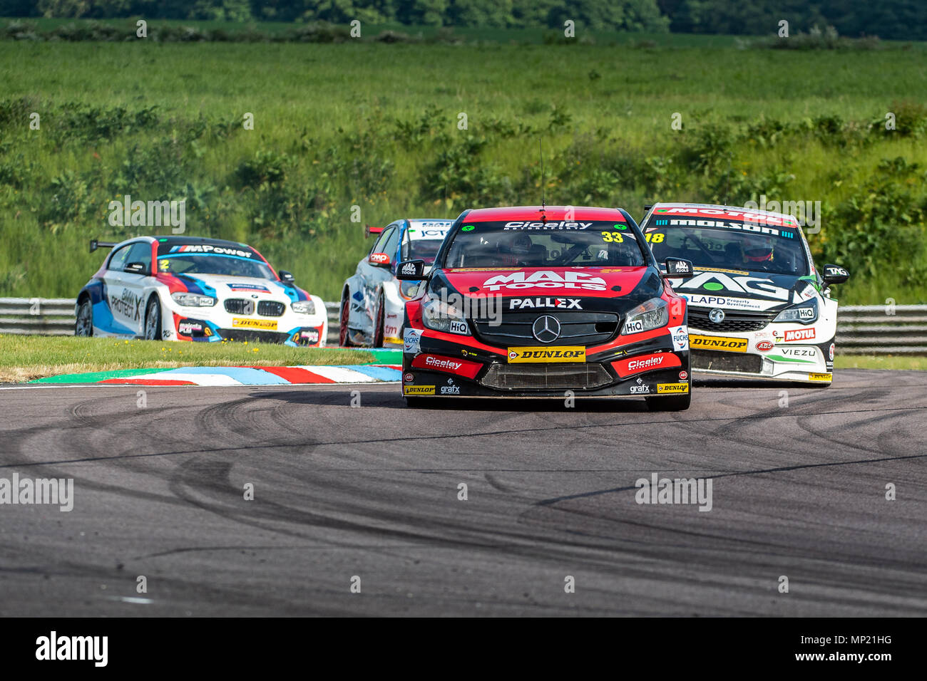 British Touring Car Championship 2018 Thruxton Stock Photo - Alamy