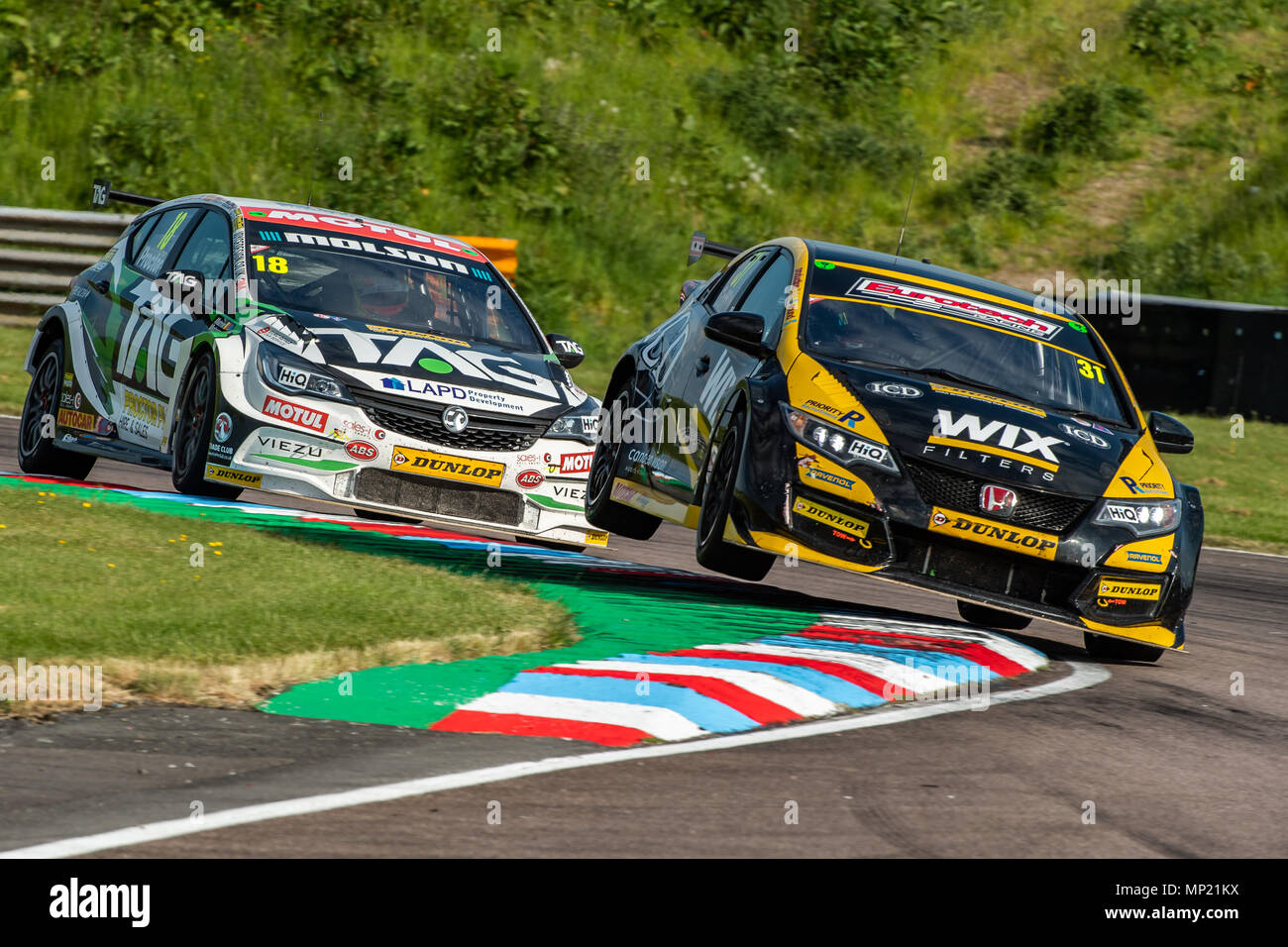 British Touring Car Championship 2018 Thruxton Stock Photo - Alamy