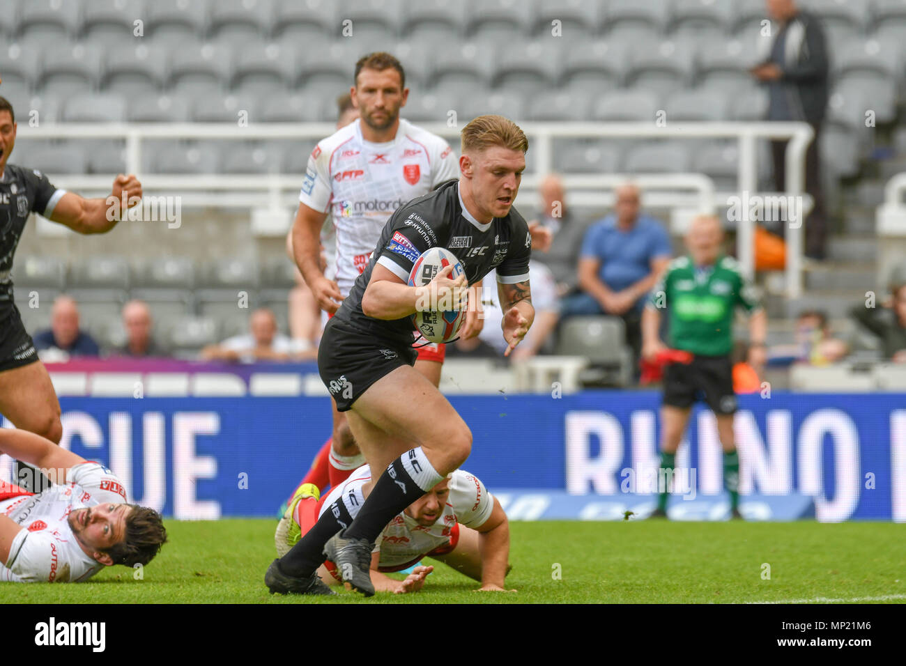 Newcastle, UK. 20th May 2018. Betfred Super League Magic Weekend, Hull ...