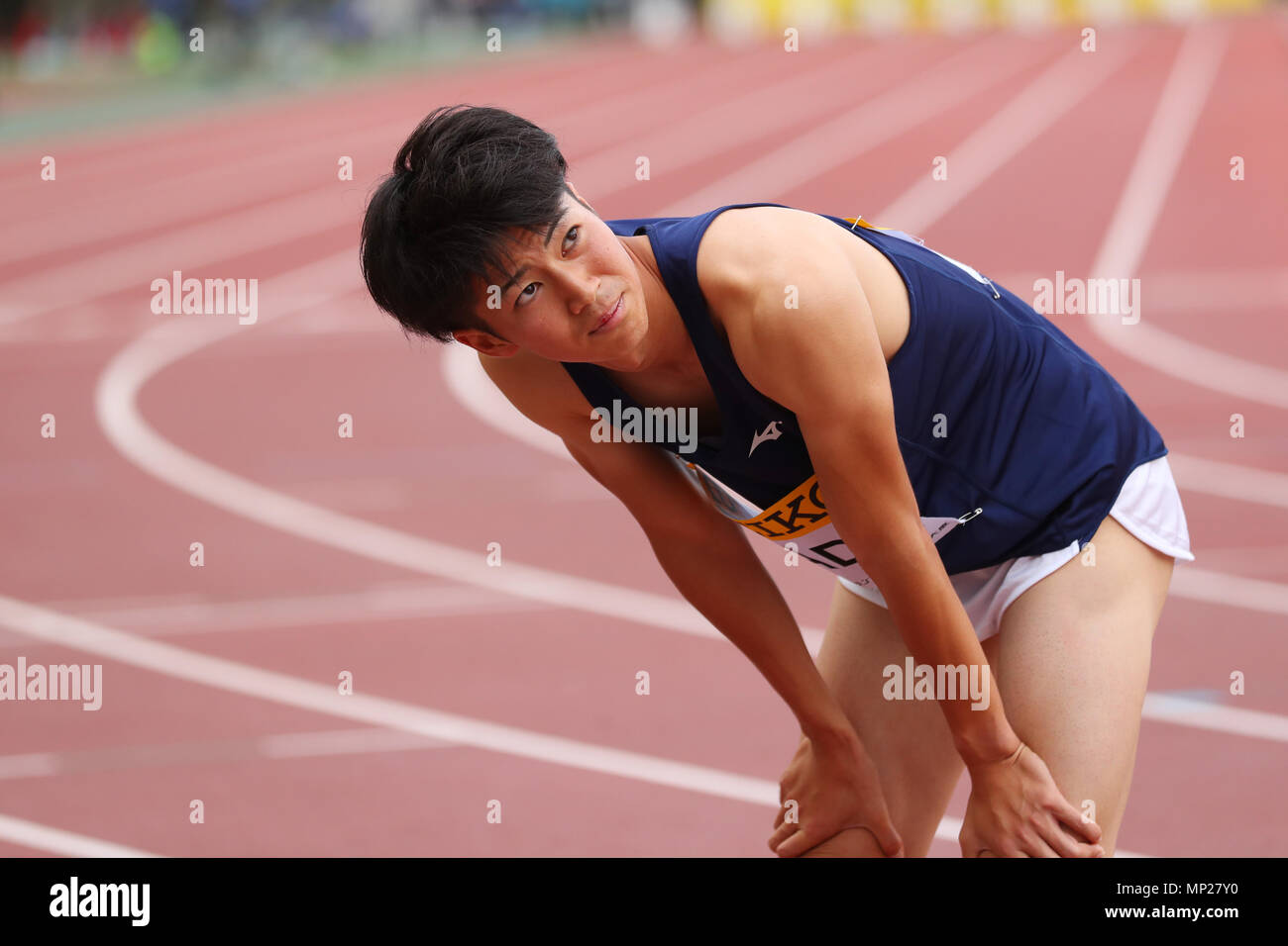 Osaka Men's 100m Final at Yanmar Stadium Nagai, Osaka, Japan. 20th May ...