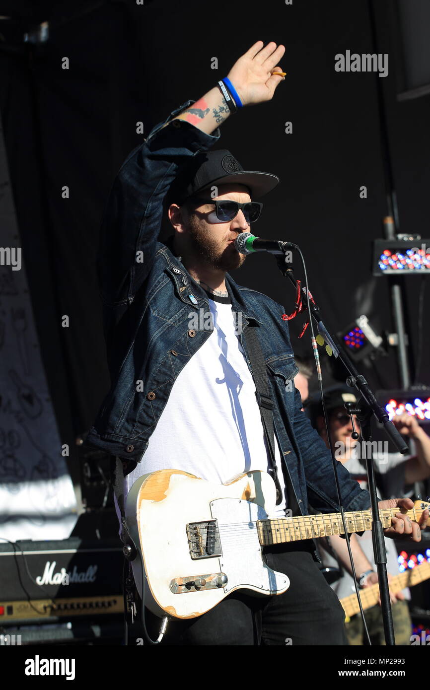 Montreal, Canada. 20th May, 2018. Punk rock group Sammy Kay Credit ...