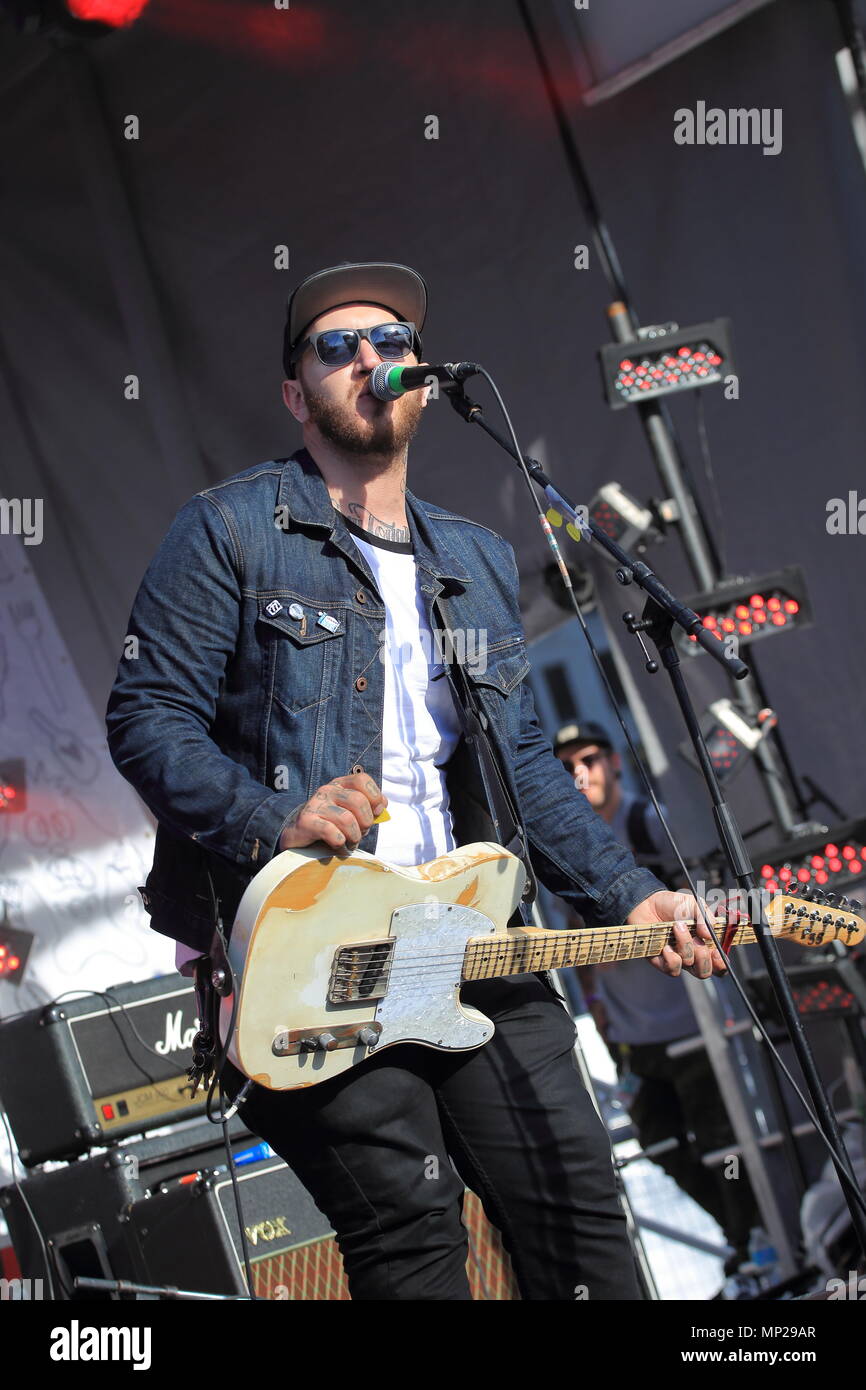 Montreal, Canada. 20th May, 2018. Punk rock group Sammy Kay Credit ...