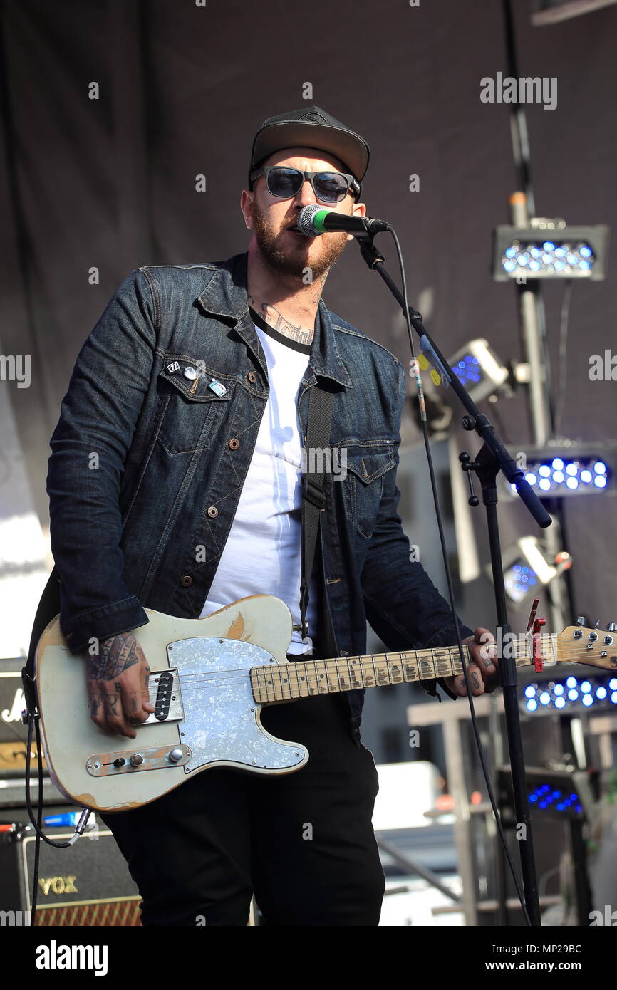 Montreal, Canada. 20th May, 2018. Punk rock group Sammy Kay Credit ...