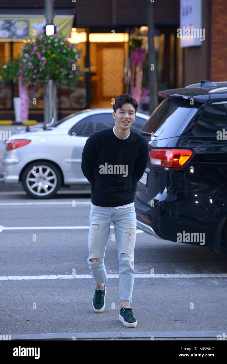 Seoul, Korea. 20th May, 2018. U-IE, Kim Kang Woo, Jung Sang-hoon, Han ...