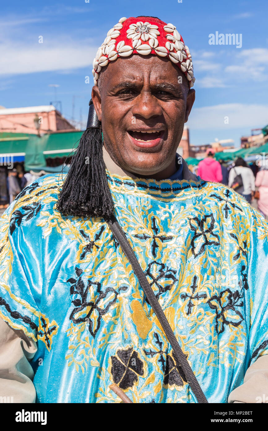 Traditional musician marrakech morocco hi-res stock photography and ...