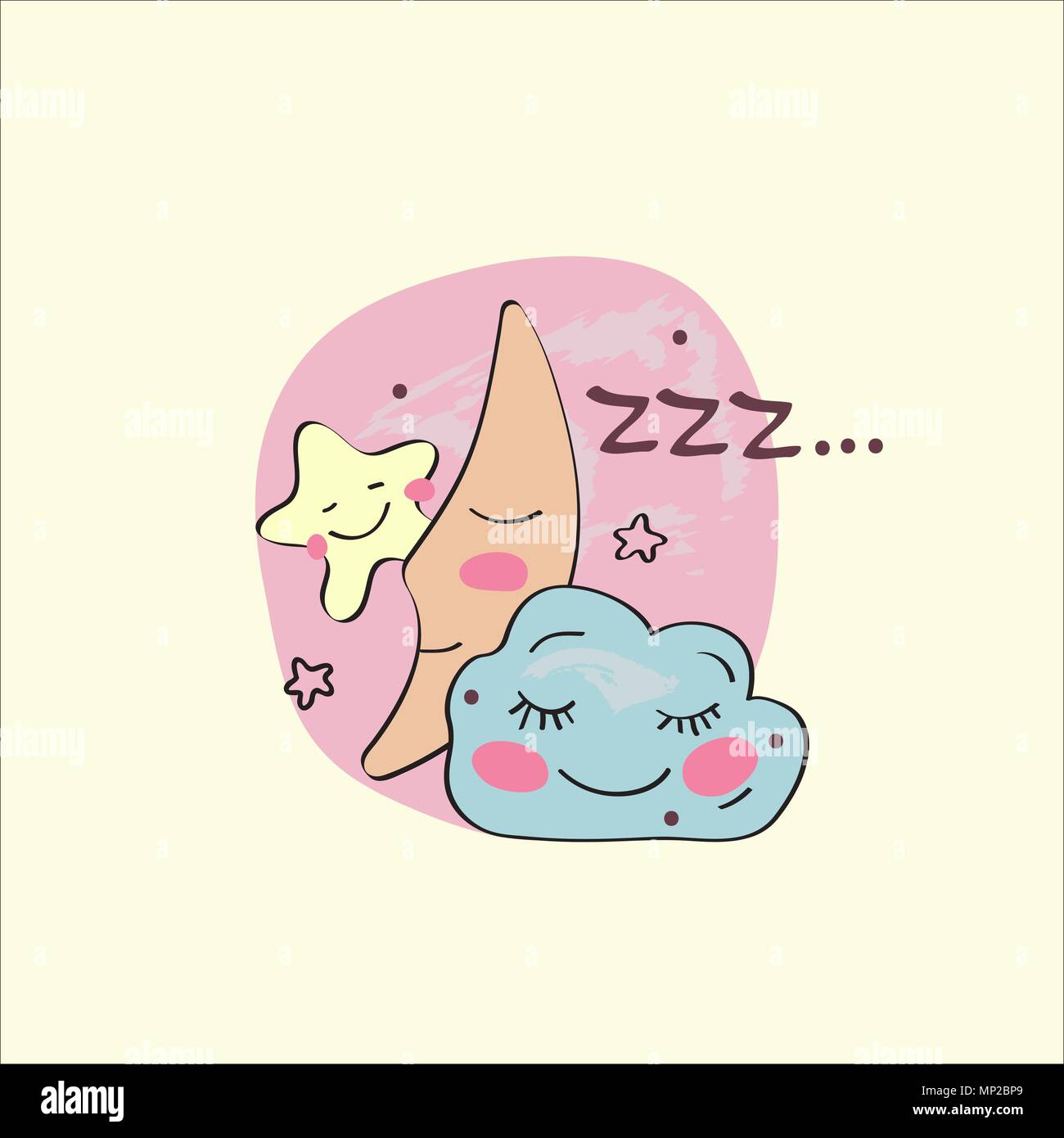 Snore drawing hi-res stock photography and images - Alamy