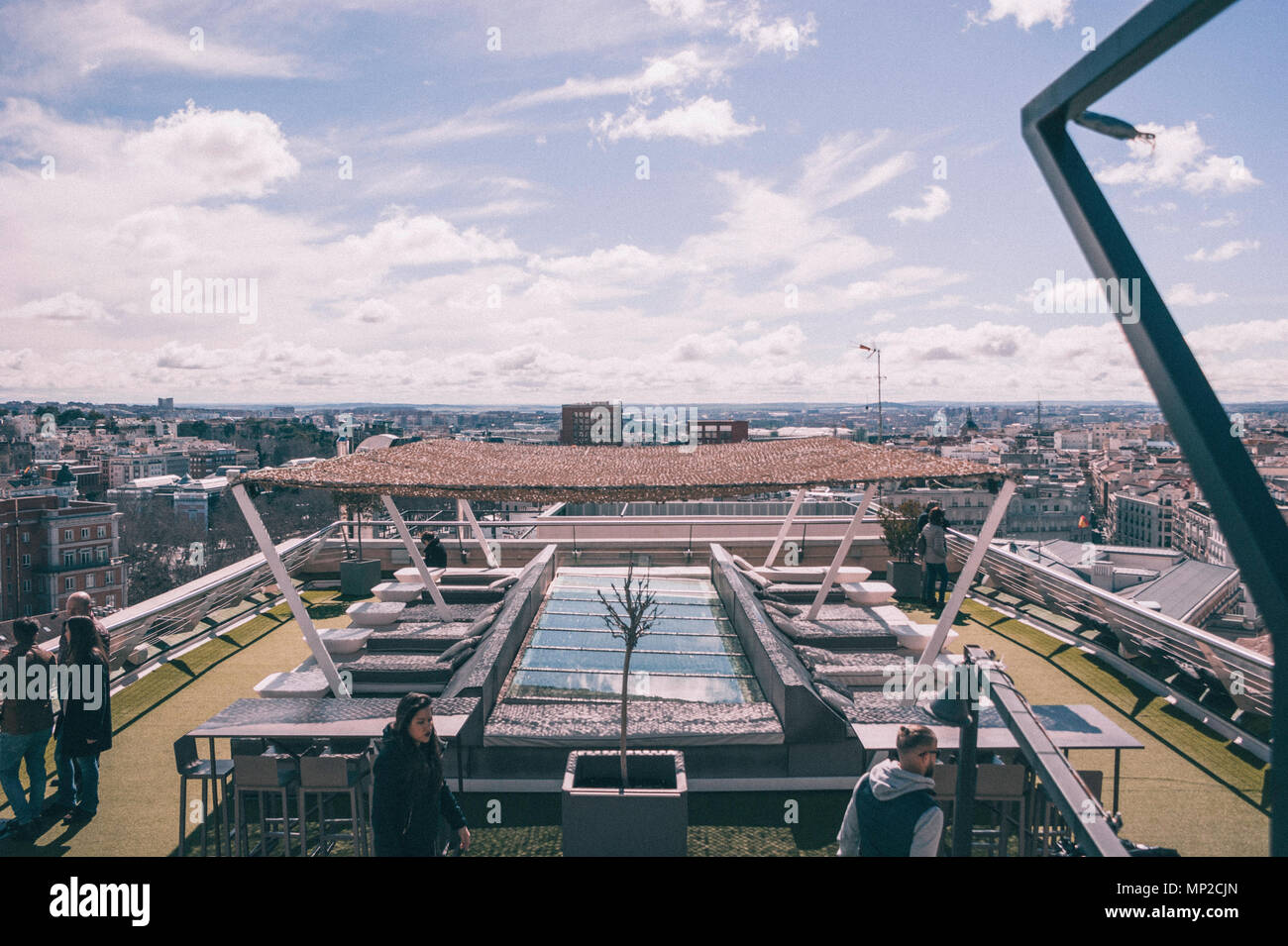 Rooftop view madrid in hi-res stock photography and images - Alamy
