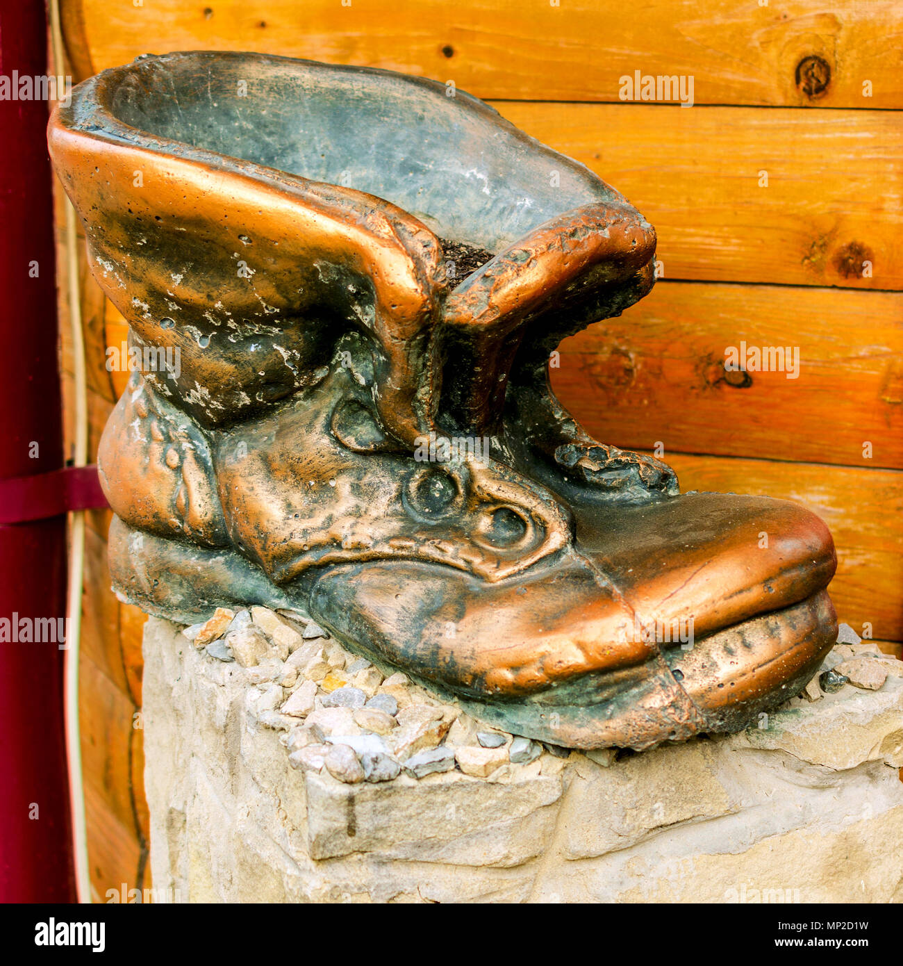 Flower pot shoe hi-res stock photography and images - Alamy