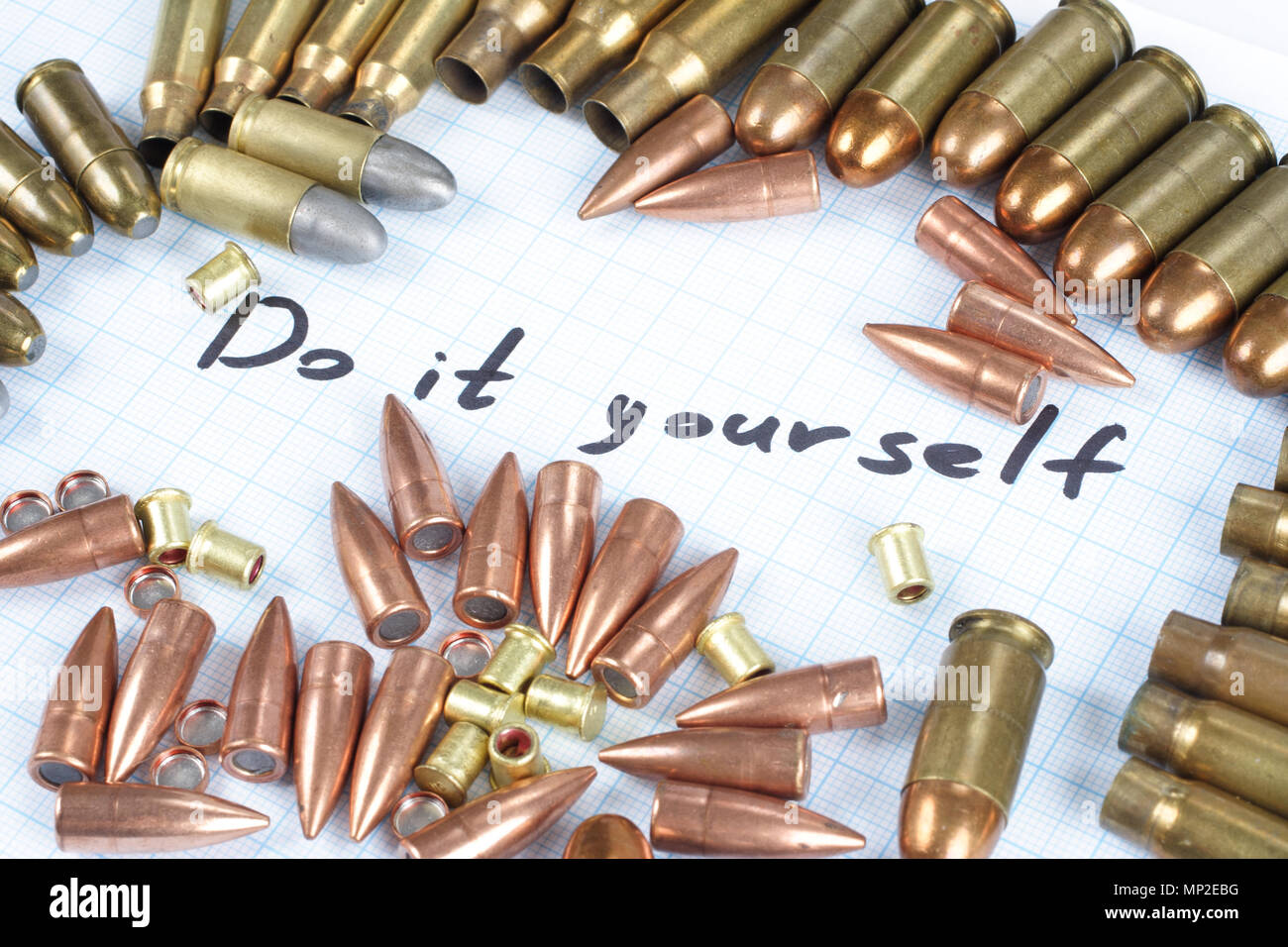 Reloading cartridges hi-res stock photography and images - Alamy