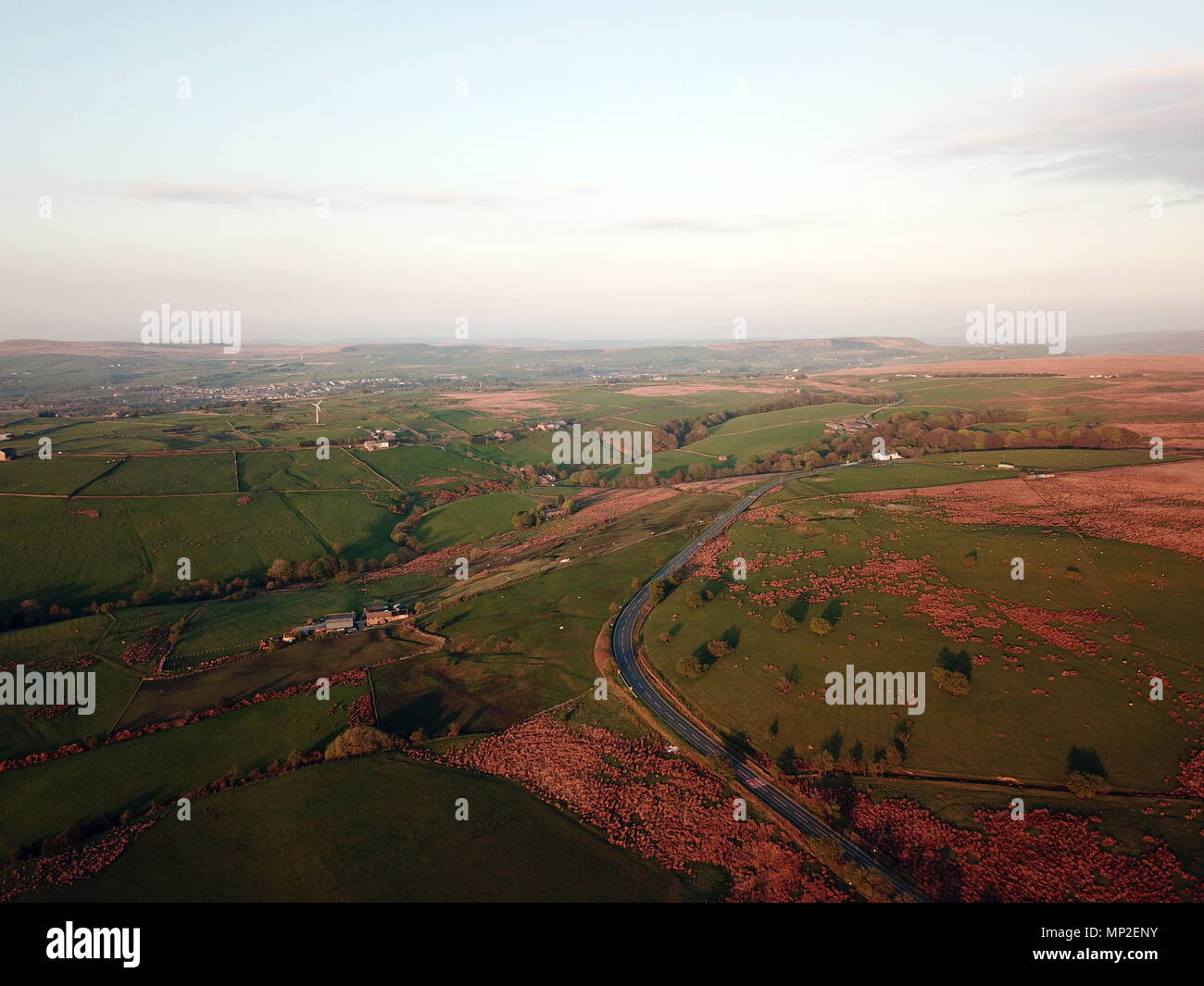 Aerial view of blackburn hi-res stock photography and images - Alamy