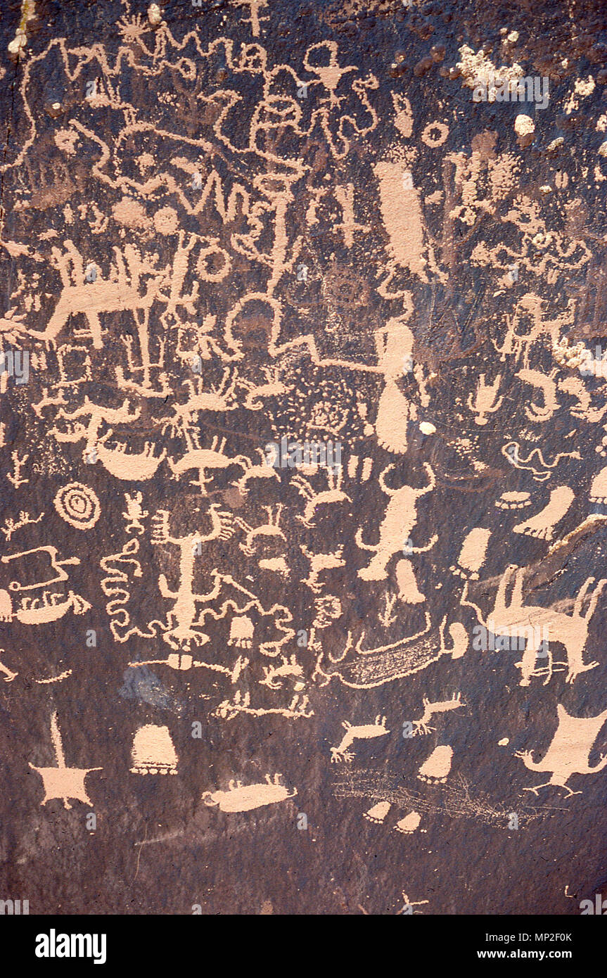 Newspaper rock state historic monument hi-res stock photography and ...