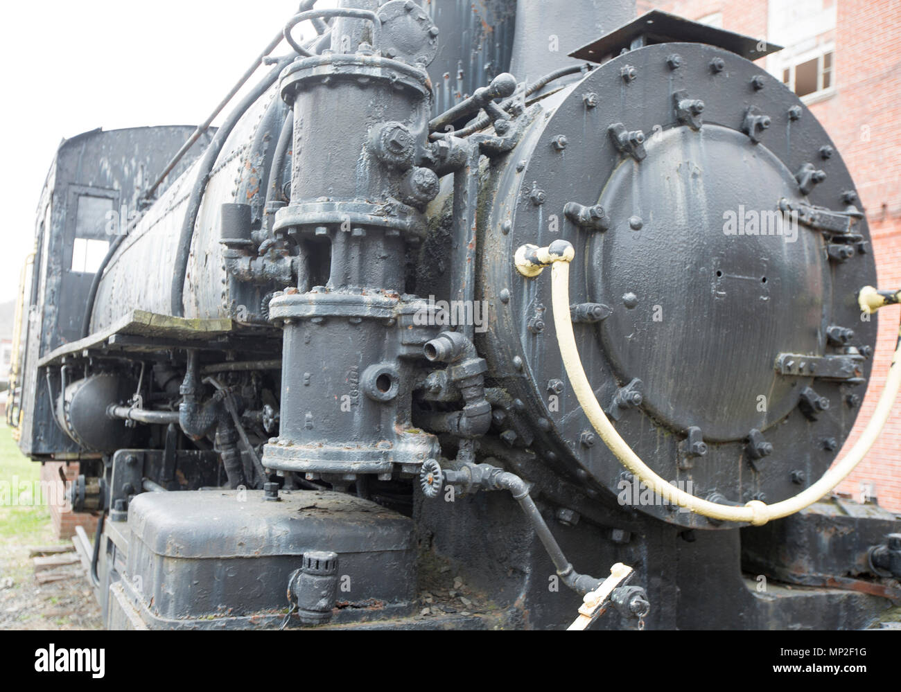 Locomotive at the Paterson Museum. Built in 1906 by the Cooke ...