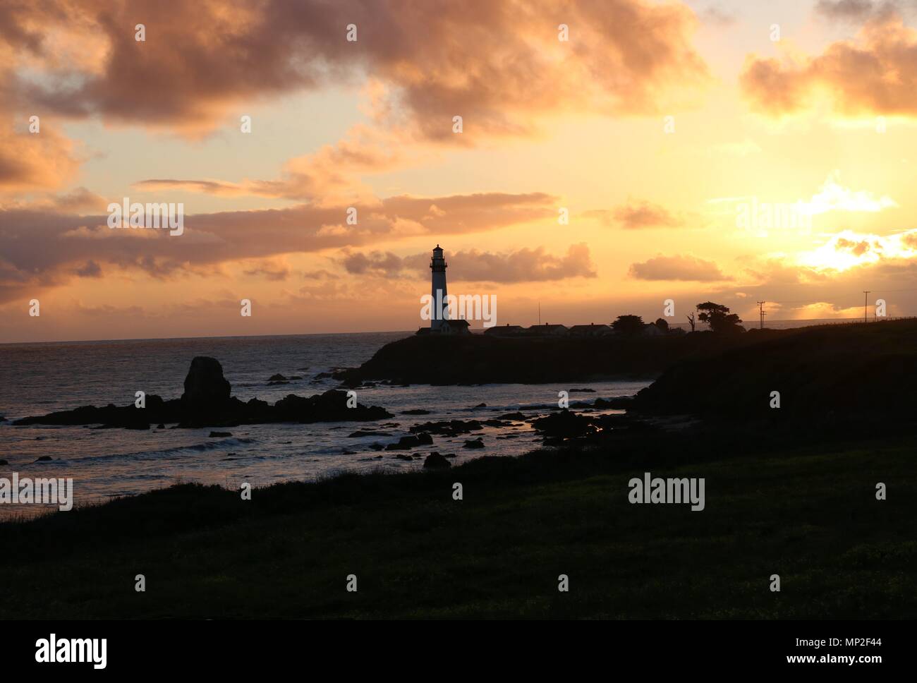 Pigeon Point Lighthouse, Caifornia Stock Photo - Alamy