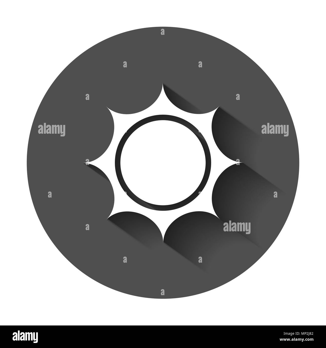 Weather sticker vector vectors Black and White Stock Photos & Images ...