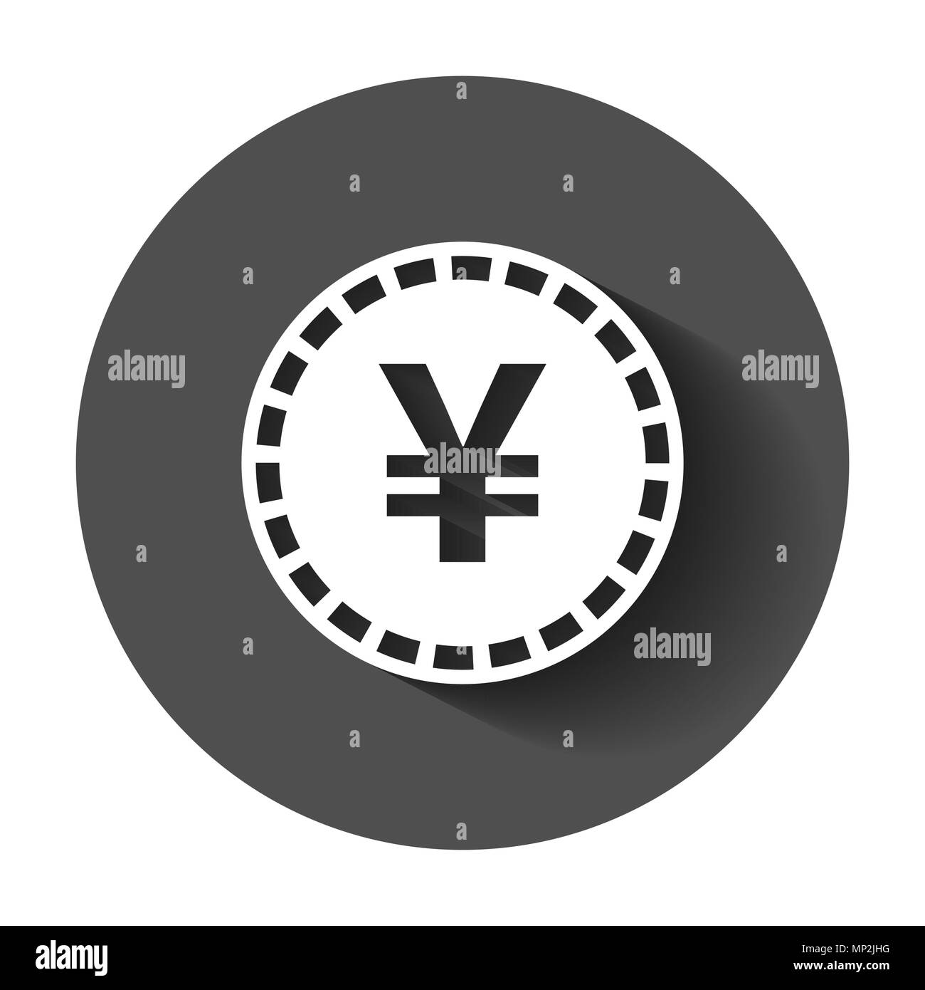 Yen coin Stock Vector Images - Alamy