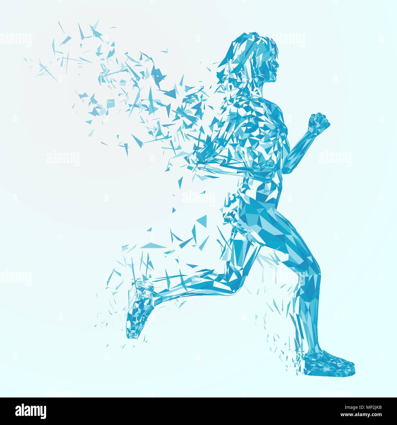 Woman wings energy Stock Vector Images - Alamy