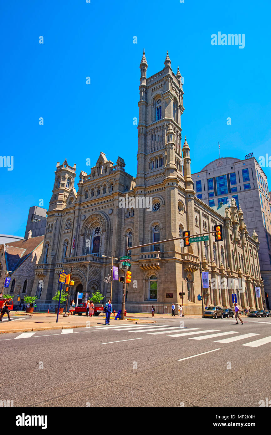 Philadelphia, USA - May 4, 2015: Masonic Temple in the Old City of ...