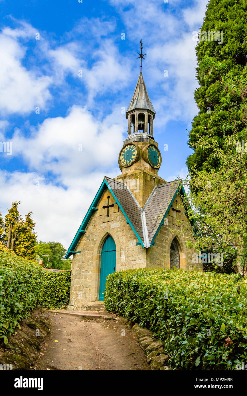 Clock tower cragside hi-res stock photography and images - Alamy